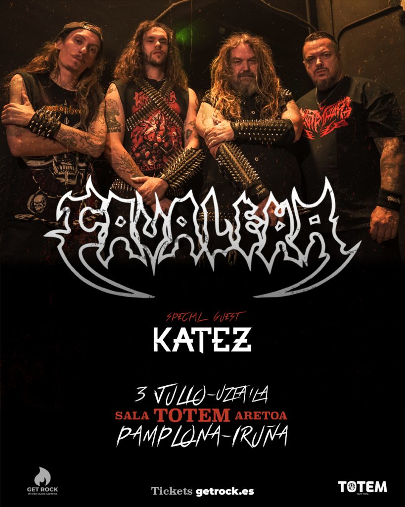 2024 – 3 DE JULIO // CAVALERA + KATEZ – Sala Totem Aretoa