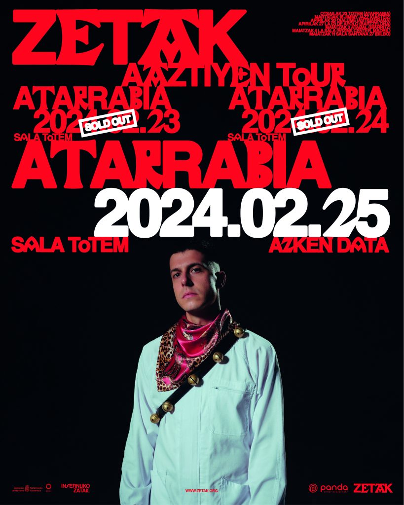 2024 – 25 DE FEBRERO // ZETAK – Sala Totem Aretoa