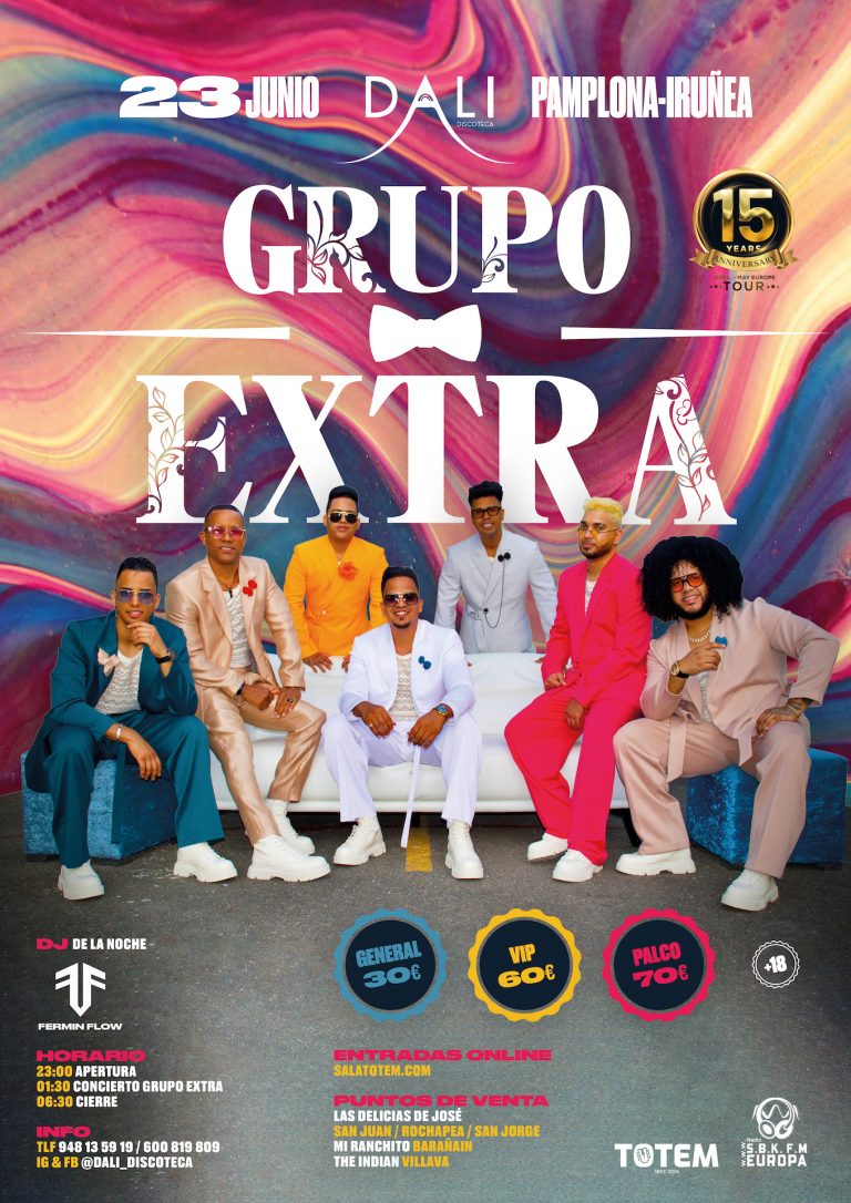 2023 – 23 DE JUNIO // GRUPO EXTRA – Sala Totem Aretoa