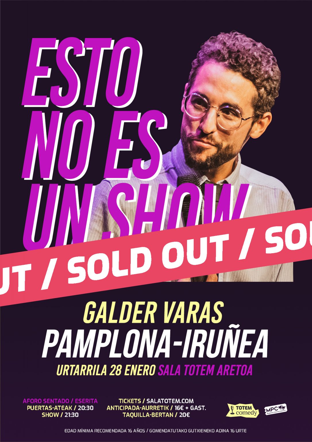 2023 – 28 DE ENERO // GALDER VARAS “ESTO NO ES UN SHOW” [SOLD OUT ...